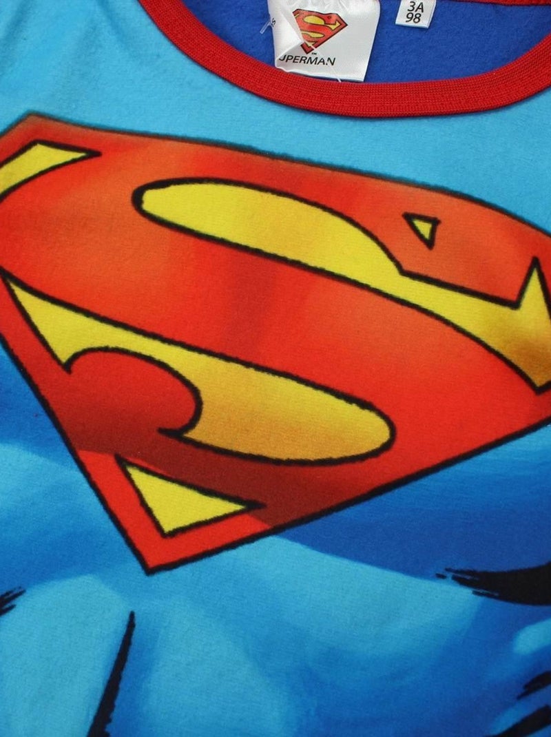 DC Comics - Pyjama imprimé Superman - Bleu marine - Garçon - 0.00€ - Kiabi