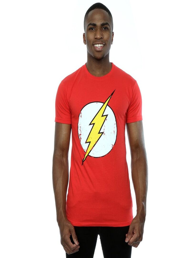 DC Comics - T-shirt - Rouge - Kiabi - 30.99€