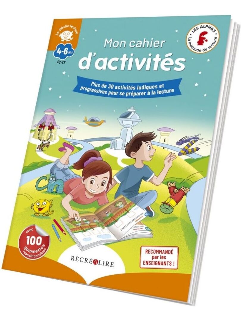 Déclic Lecture cahier d'activités Les Alphas - N/A - Kiabi - 12.40€