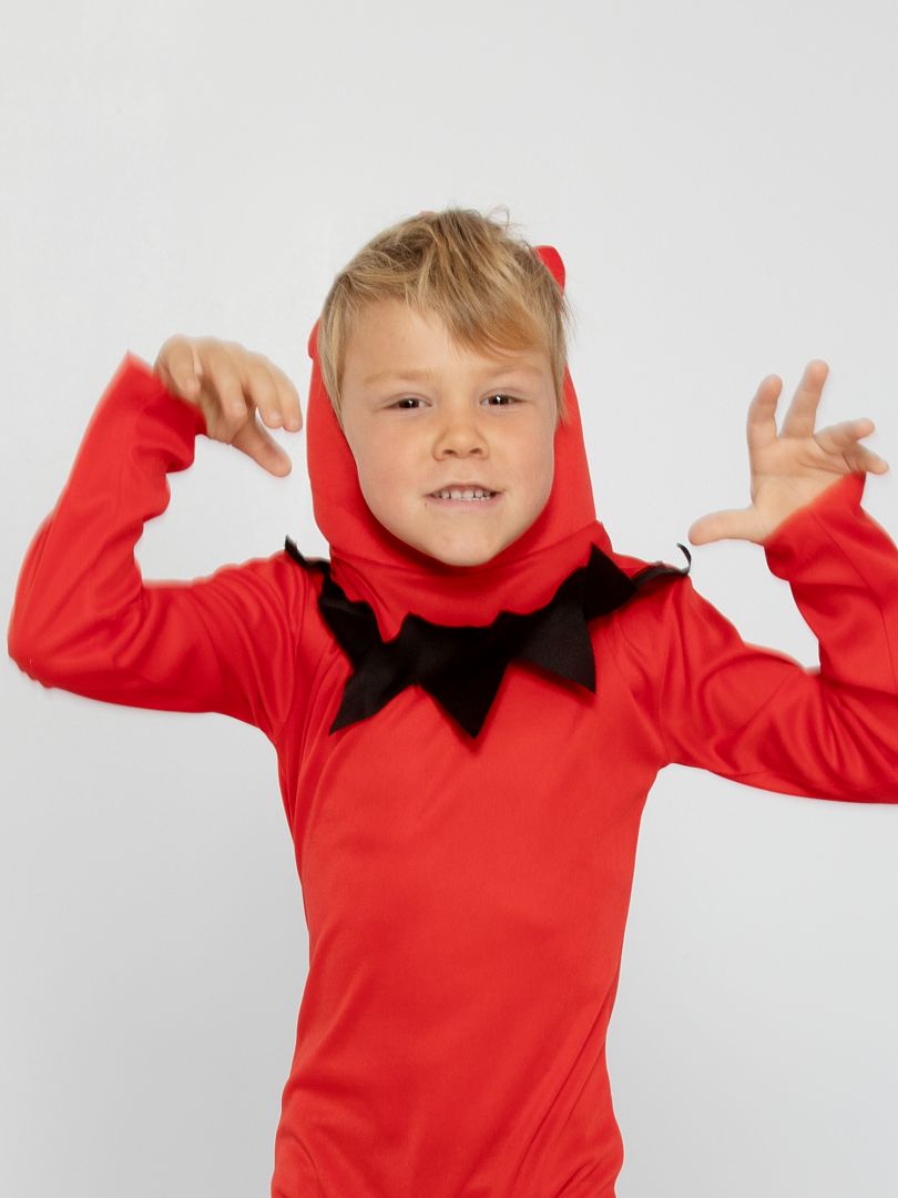 Déguisement de diable - rouge - Kiabi - 9.00€