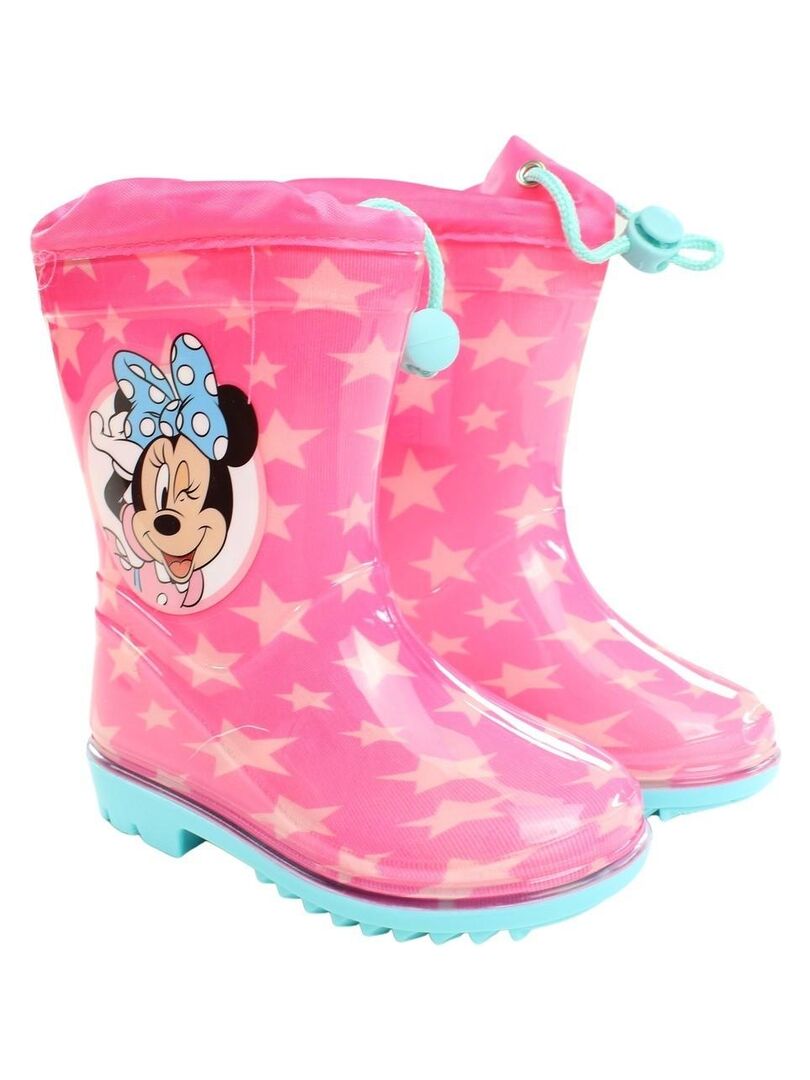 Disney - Bottes fille imprimé Minnie - Rose - Kiabi - 18.90€