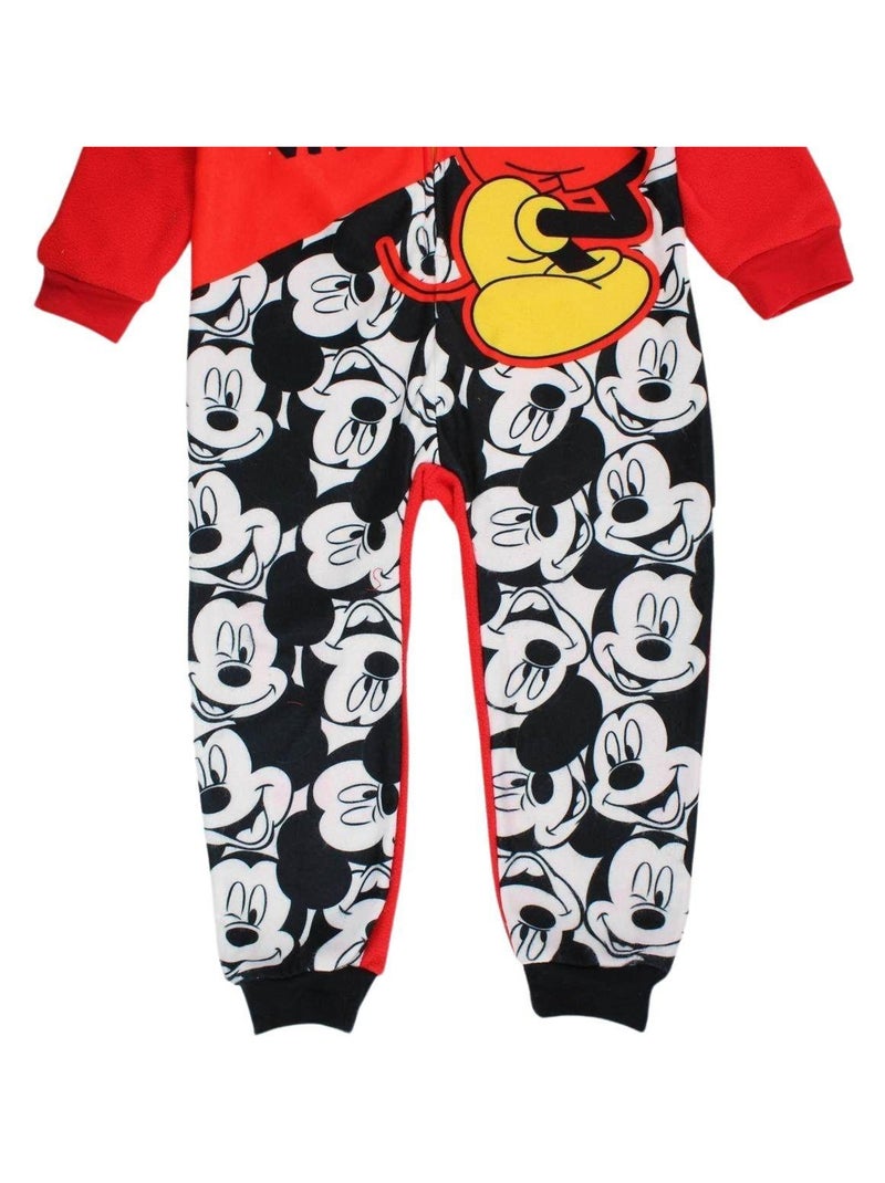 Disney - Combinaison Mickey - Rouge - Garçon - 19.90€ - Kiabi