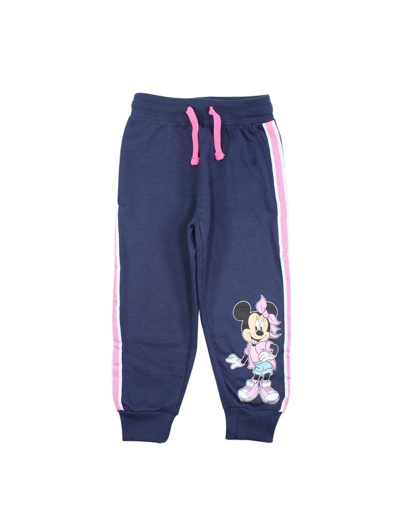 Disney - Pantalon de jogging fille Minnie - Bleu marine - Fille - 10.74 ...
