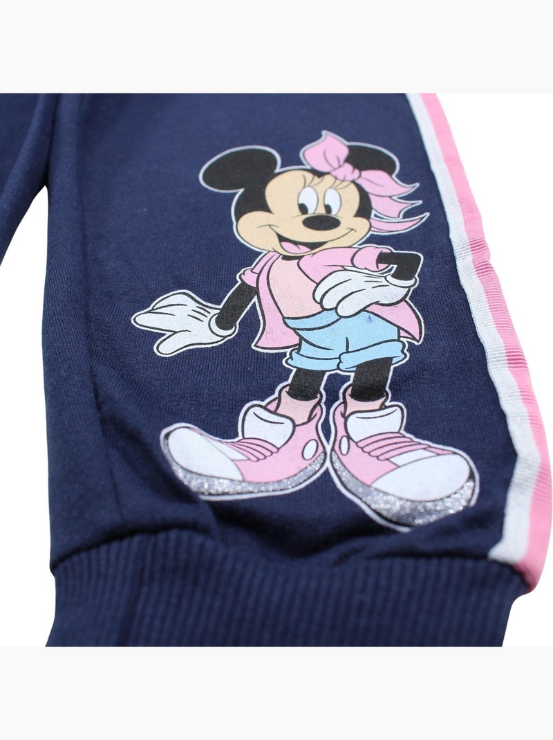 Disney - Pantalon de jogging fille Minnie - Bleu marine - Fille - 10.74 ...