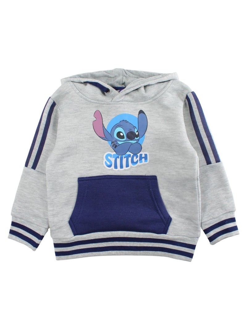 Disney - Sweat à capuche Lilo et Stitch garçon - Gris - Garçon - 17.90 ...