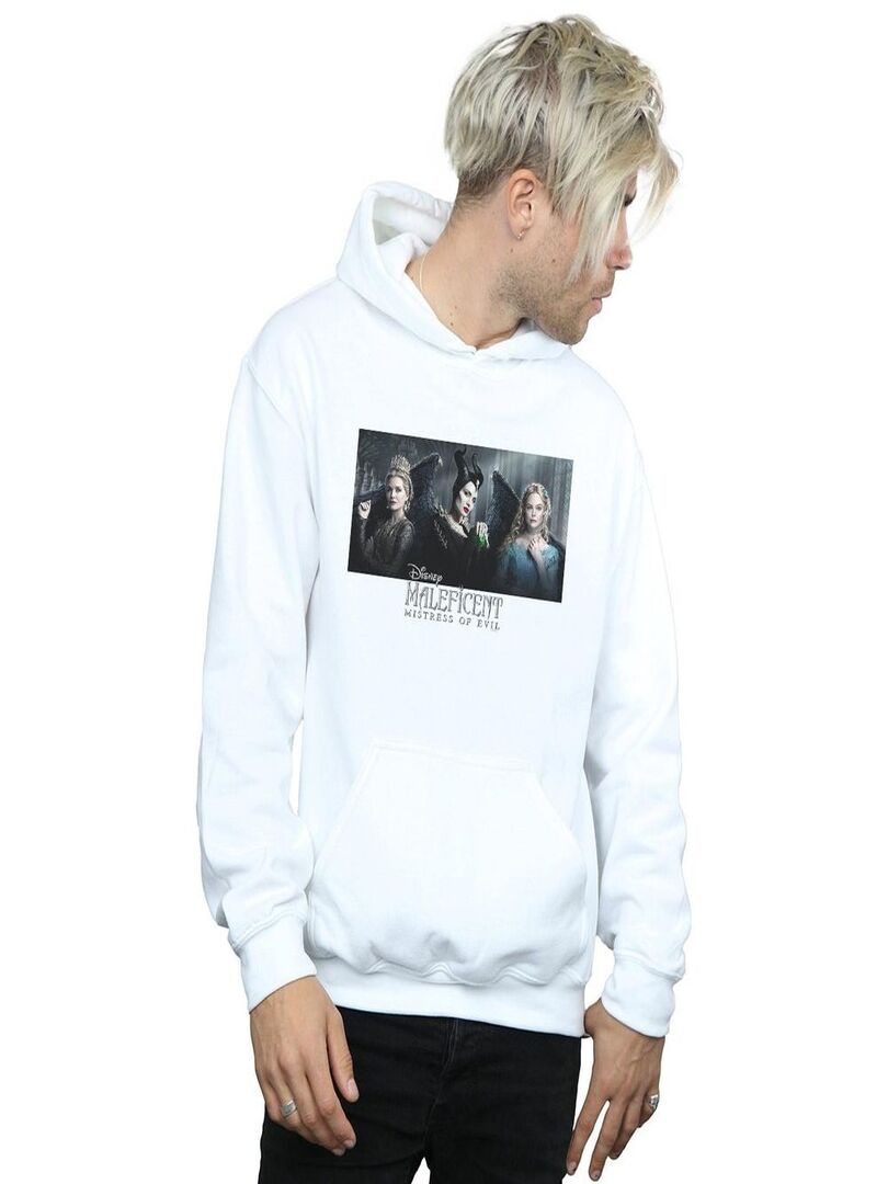 Disney - Sweat à capuche MISTRESS OF EVIL - Blanc - Kiabi - 54.99€