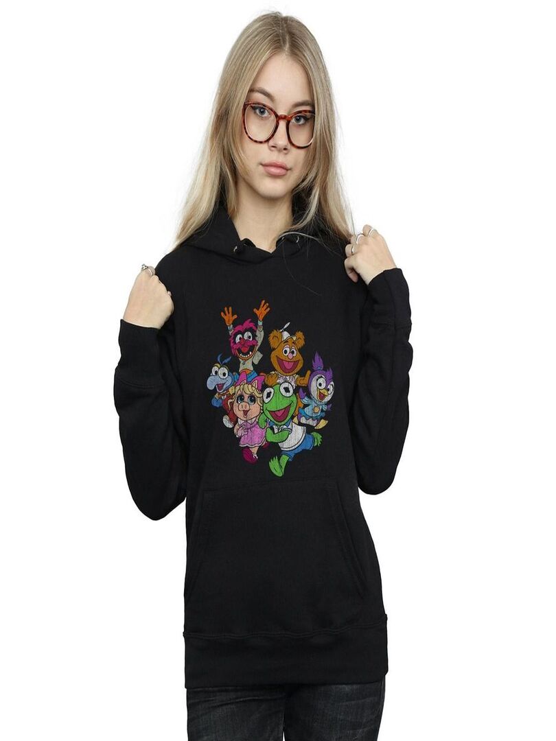 Disney - Sweat à capuche THE MUPPETS MUPPET BABIES - Noir - Kiabi - 56.99€