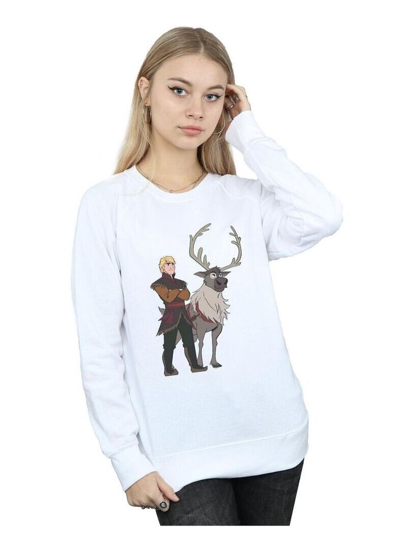 Disney - Sweat FROZEN - Blanc - Kiabi - 44.99€
