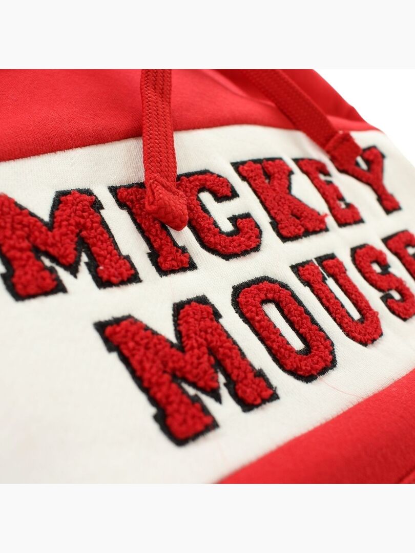 Disney - Sweat garçon imprimé Mickey en coton - Rouge - Kiabi - 19.92€