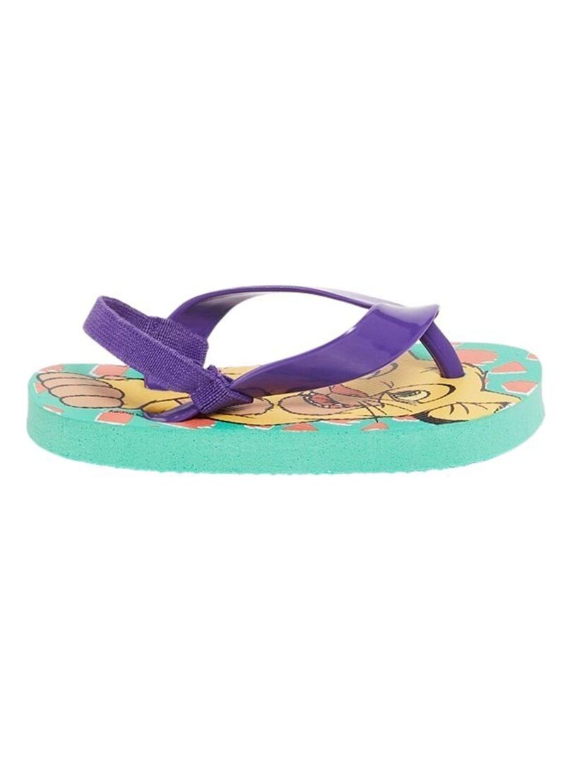 Disney - Tong garçon imprimé Le Roi Lion - Bleu - Kiabi - 9.90€