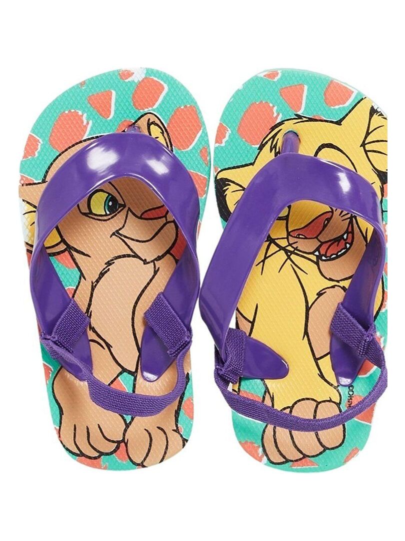 Disney - Tong garçon imprimé Le Roi Lion - Bleu - Kiabi - 9.90€