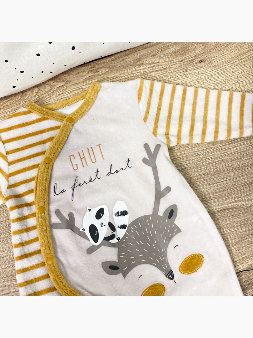 Dors Bien 'bdb3 La Forêt Dort' 'doo&bo' - Moutarde - Kiabi - 13.99€