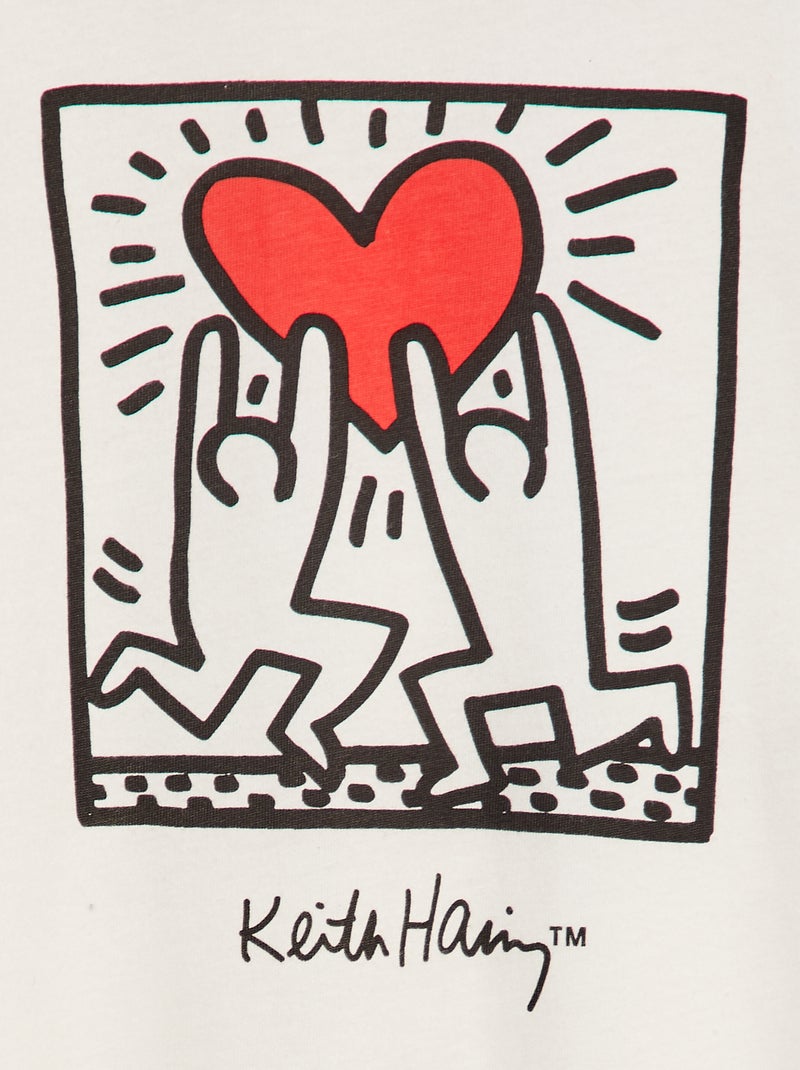 Dors-bien léger 'Keith Haring' - Blanc - Bébé - 6.00€ - Kiabi