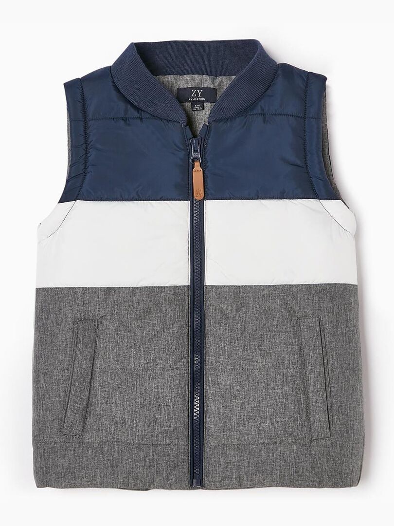 Doudone sans manches sans manches island club 'Zippy' - Bleu foncé ...