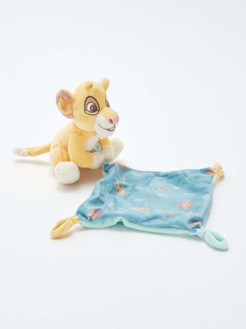 Doudou mouchoir 'Simba' - BEIGE - Kiabi - 12.00€
