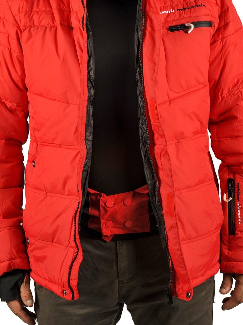 Doudoune de ski homme CAIROP - PEAK MOUNTAIN - Rouge - Kiabi - 86.00€