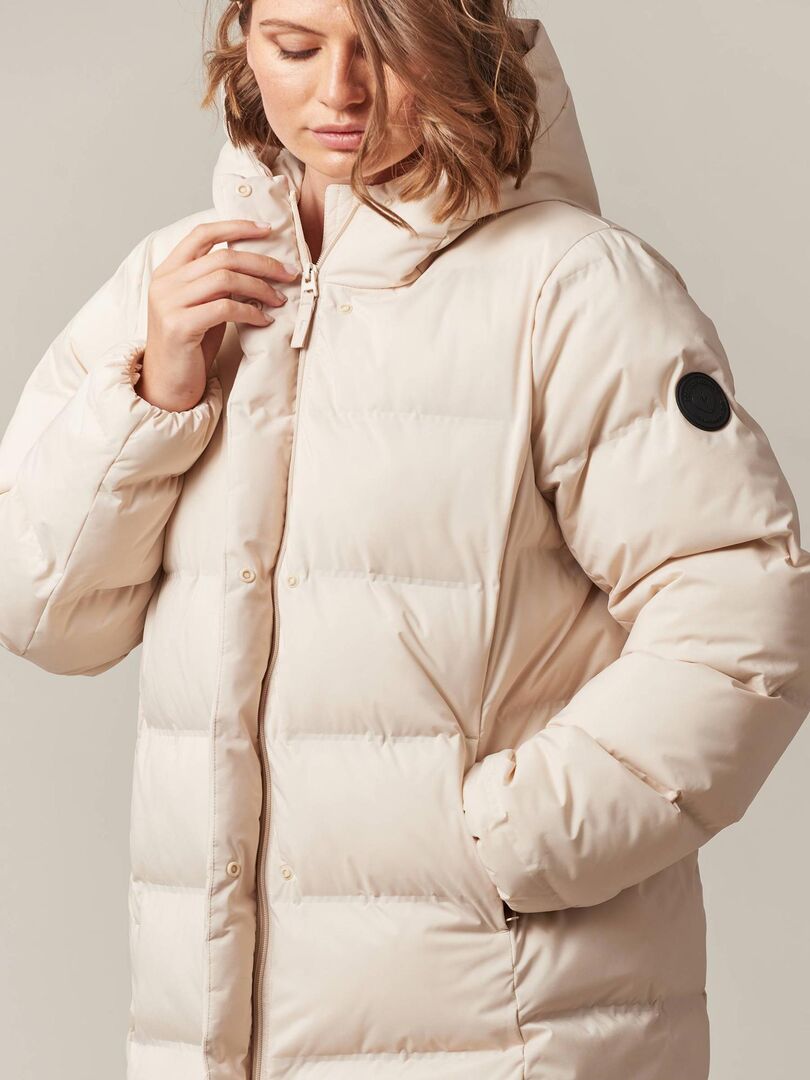 Doudoune mi-longue et doublure en polyester pour femme 'Deeluxe ...