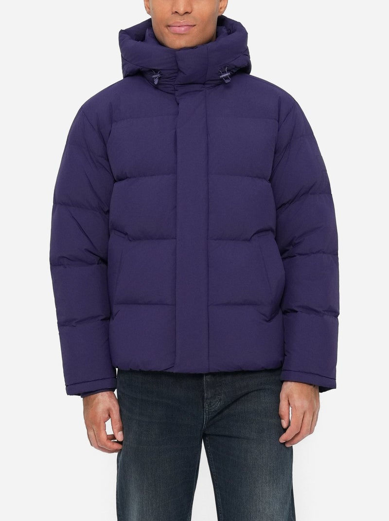Doudoune Tommy Hilfiger à capuche - Violet - Homme - 0.00€ - Kiabi