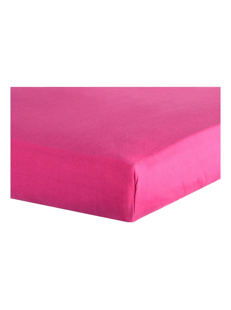 Drap housse - Rose framboise - Kiabi - 7.99€