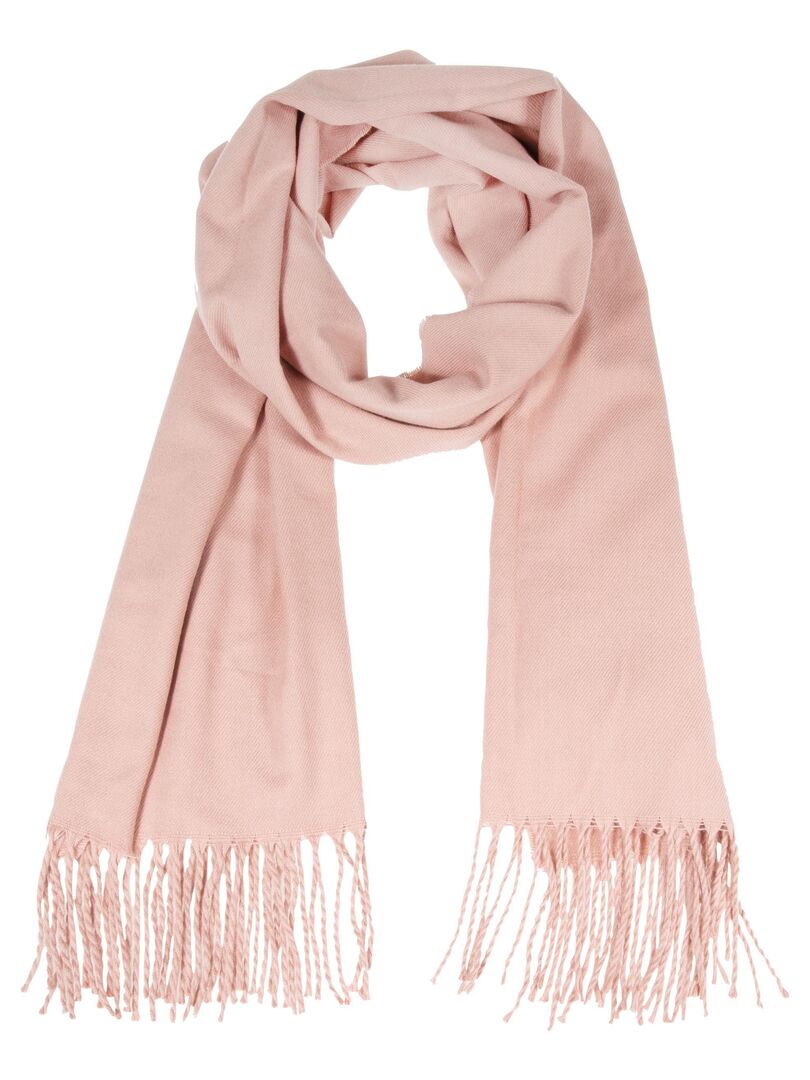 Écharpe plaid Femme Soft Touch Rose - Rose - Kiabi - 21.99€