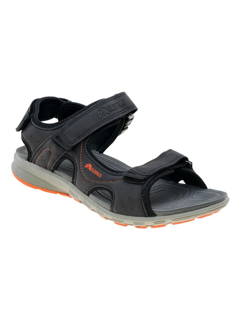Elbrus - Sandales MERIOS - Noir Orange - Kiabi - 50.99€