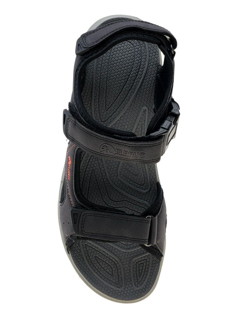 Elbrus - Sandales MERIOS - Noir Orange - Kiabi - 50.99€