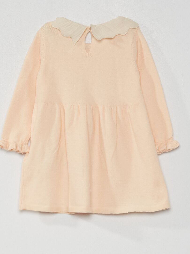 Ensemble 2 pièces - Robe + collants - Beige - Kiabi - 16.00€