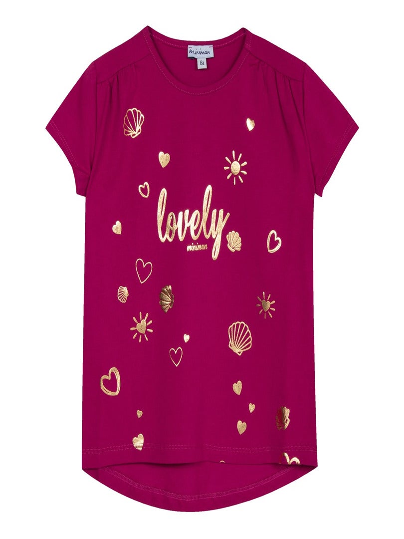 Ensemble 2 Pièces T-shirt Et Jupe 'miniman' - Beige - Kiabi - nu€