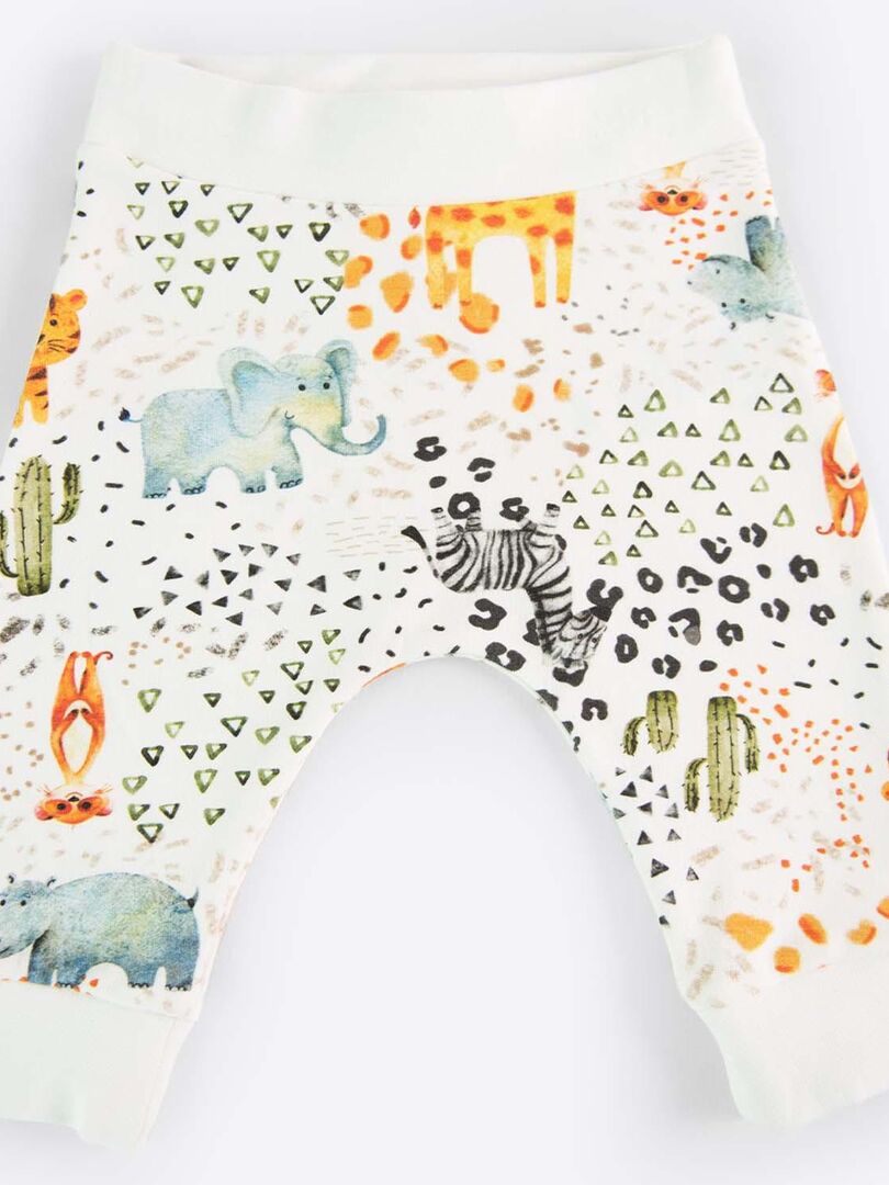 Ensemble bébé 2 pièces , Safari Kitikate - Multicolore - Kiabi - 35.90€