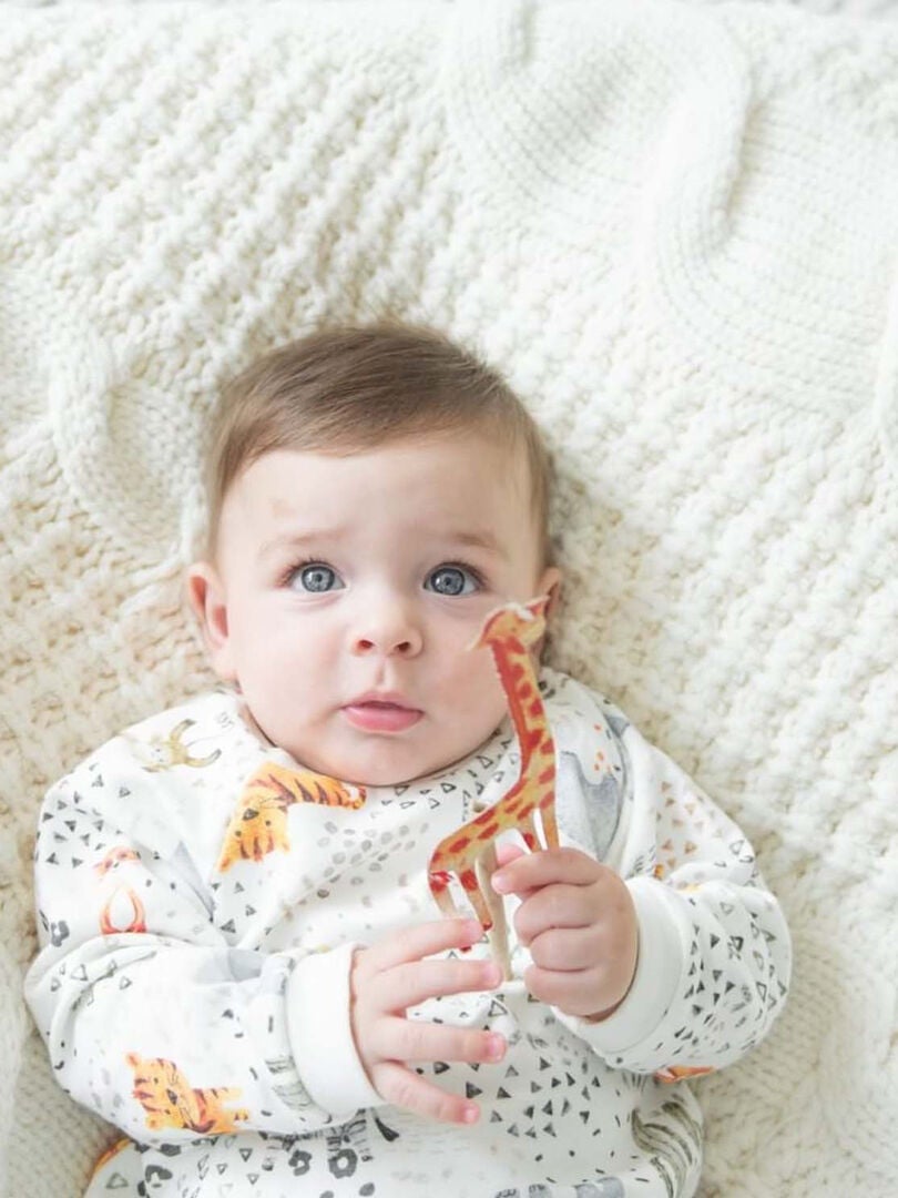 Ensemble bébé 2 pièces , Safari Kitikate - Multicolore - Kiabi - 35.90€