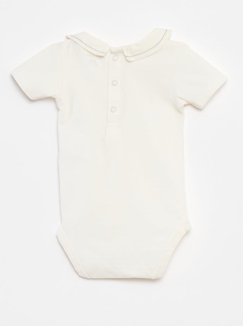 Ensemble body + culotte - 2 pièces - BLEU - Bébé garçon - 7.20€ - Kiabi