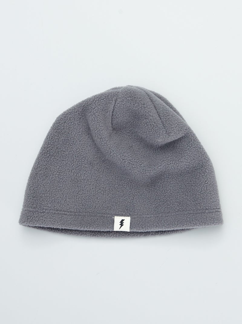 Ensemble bonnet + tour de cou - Gris - 9.00€ - Kiabi