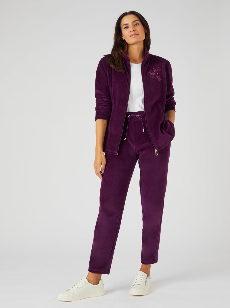 Ensemble Detente Velours Femme