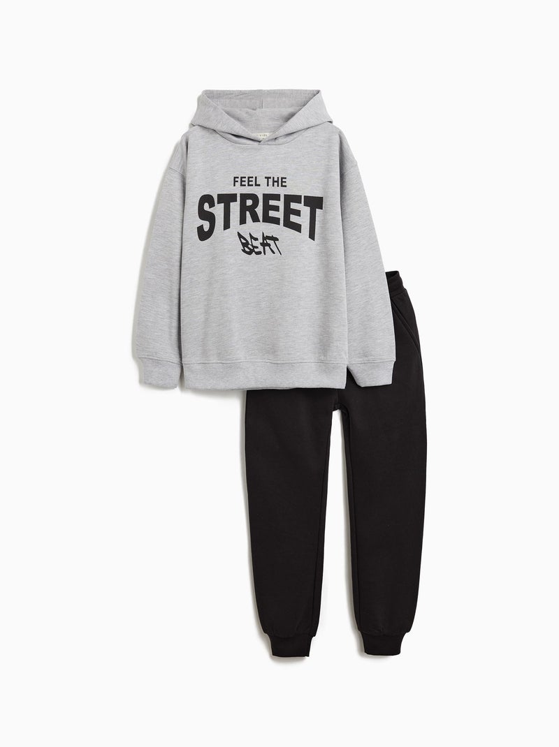 Ensemble de jogging, MO Fashion - Noir - 0.00€ - Kiabi