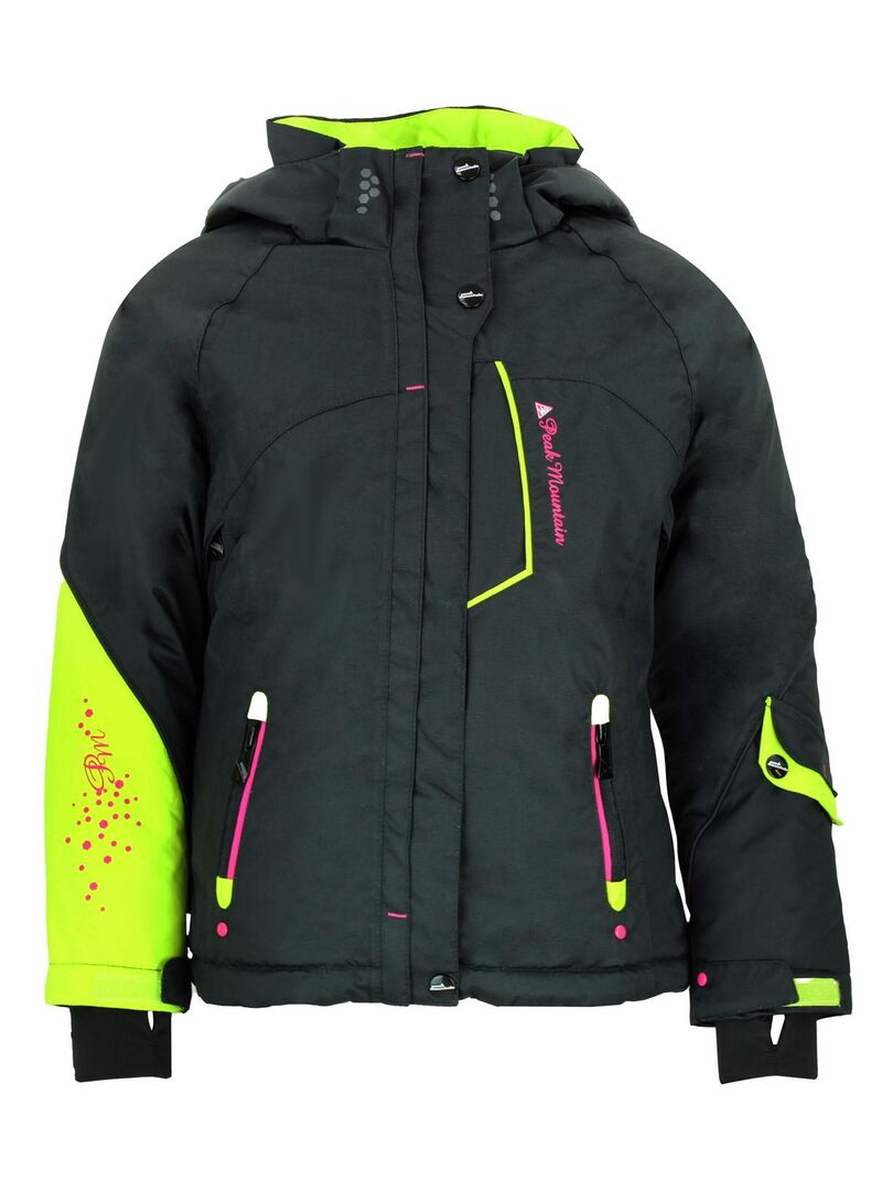 Ensemble de ski fille FAMIC - PEAK MOUNTAIN - Noir Vert - Kiabi - 98.32€