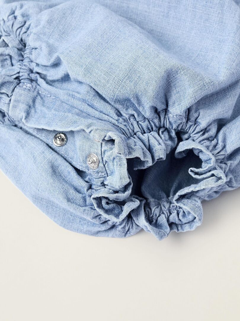 Ensemble denim, col à bavette FIELD DAYS - Bleu clair - Kiabi - 35.99€