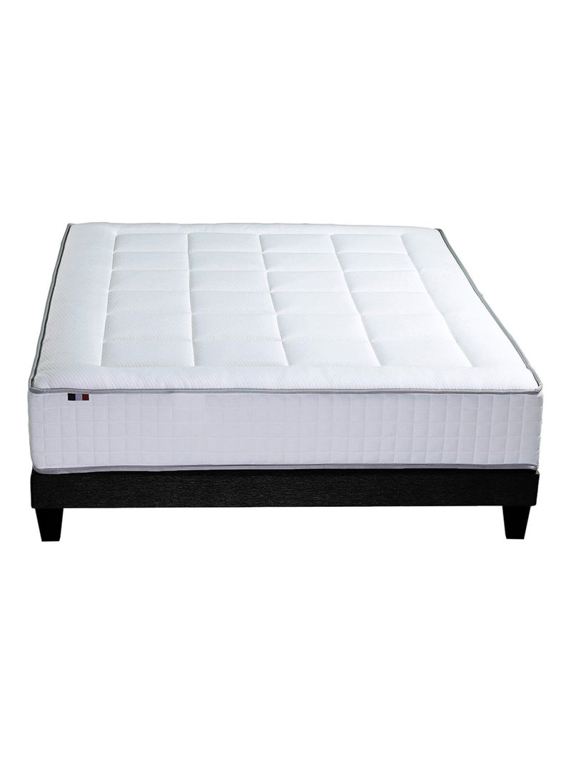 Ensemble matelas Ressorts 7 zones H28cm + sommier PALACIO FABRICATION ...