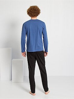 Pyjama homme, pantalon de pyjama & pyjama manches longues Vêtements ...