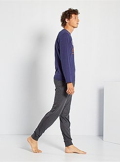 Pyjama homme, pantalon de pyjama & pyjama manches longues Vêtements ...