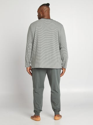 Pyjamas homme pas chers - grand choix de modèles - Kiabi
