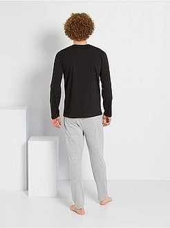 Pyjama homme, pantalon de pyjama & pyjama manches longues Vêtements ...