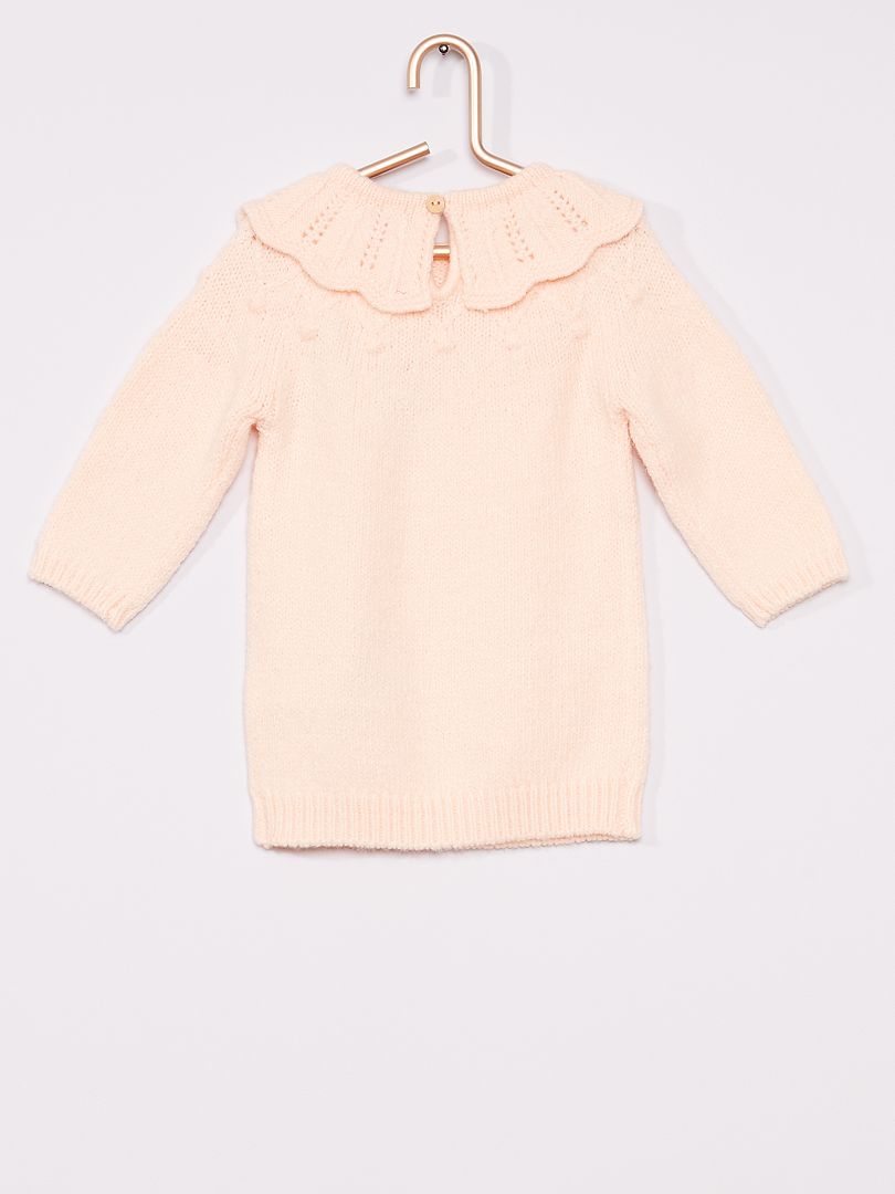 Ensemble robe + collants - rose/écru - Kiabi - 15.00€