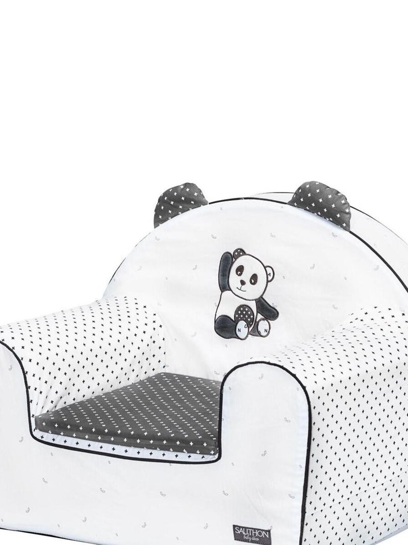 Fauteuil club 42x41cm en coton blanc - SAUTHON - Blanc - 128.49€ - Kiabi