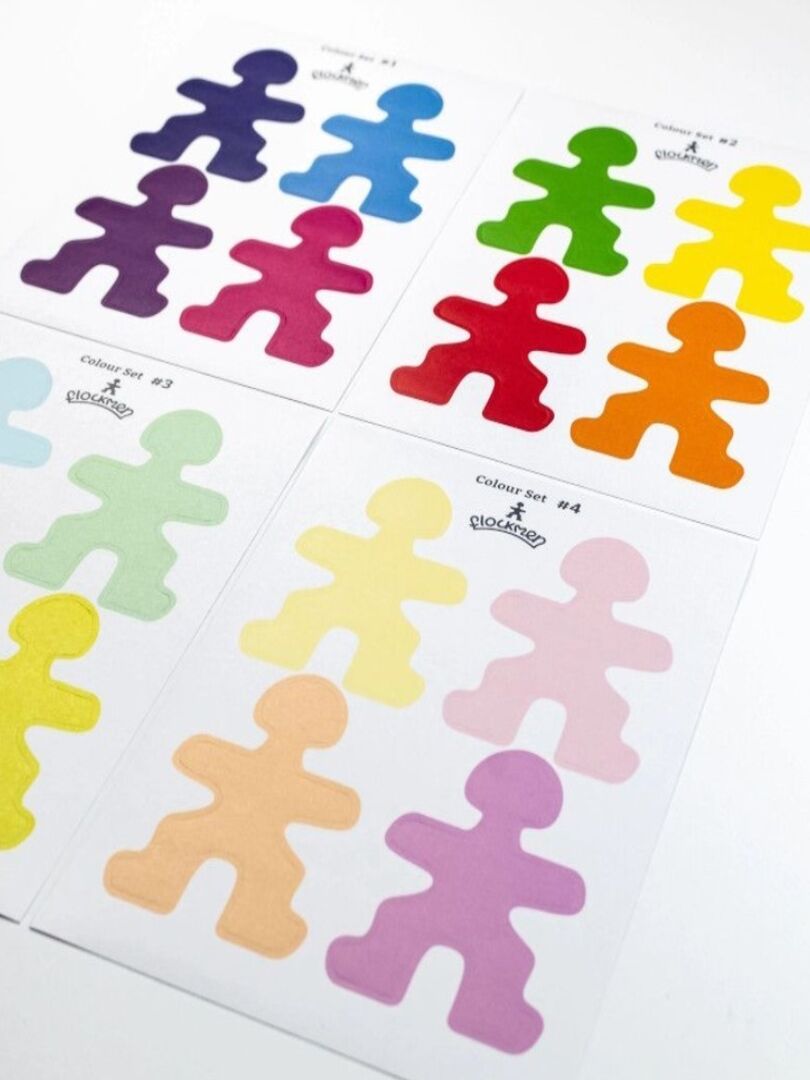 Flockmen 16 Autocollants couleur - N/A - Kiabi - nu€