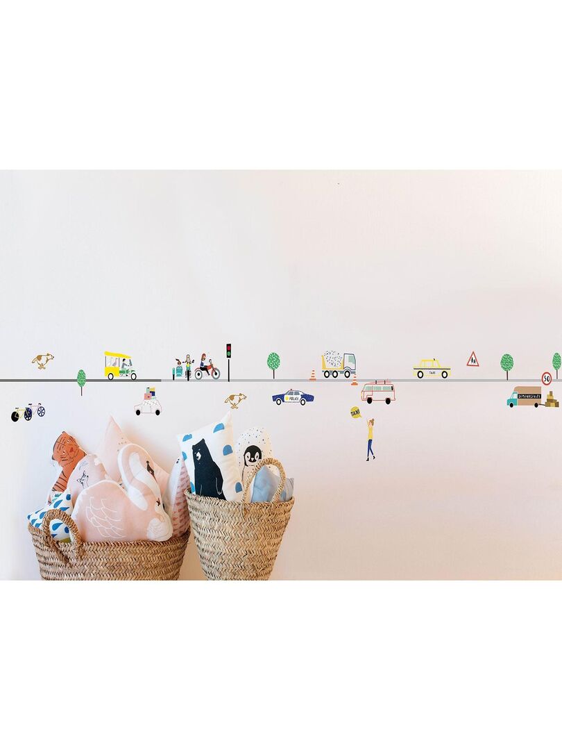 Frise adhésive Traffic (5 mètres) - Gris - Kiabi - 45.40€