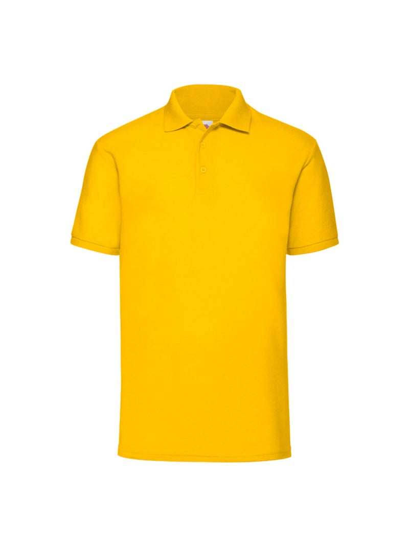 Fruit of the Loom - Polo 65/35 - Tournesol - Homme - 14.99€ - Kiabi