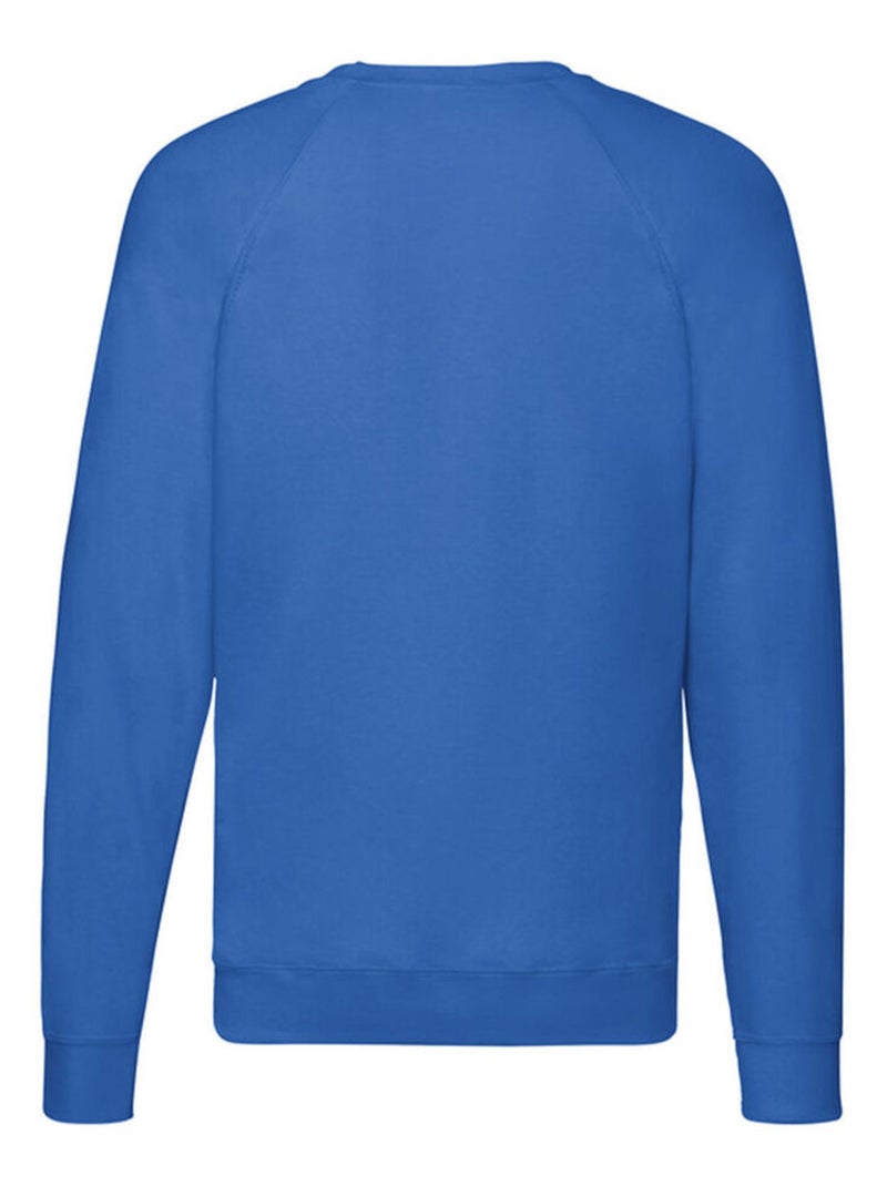 Fruit of the Loom - Pull manches raglan - Bleu roi - Homme - 16.99€ - Kiabi