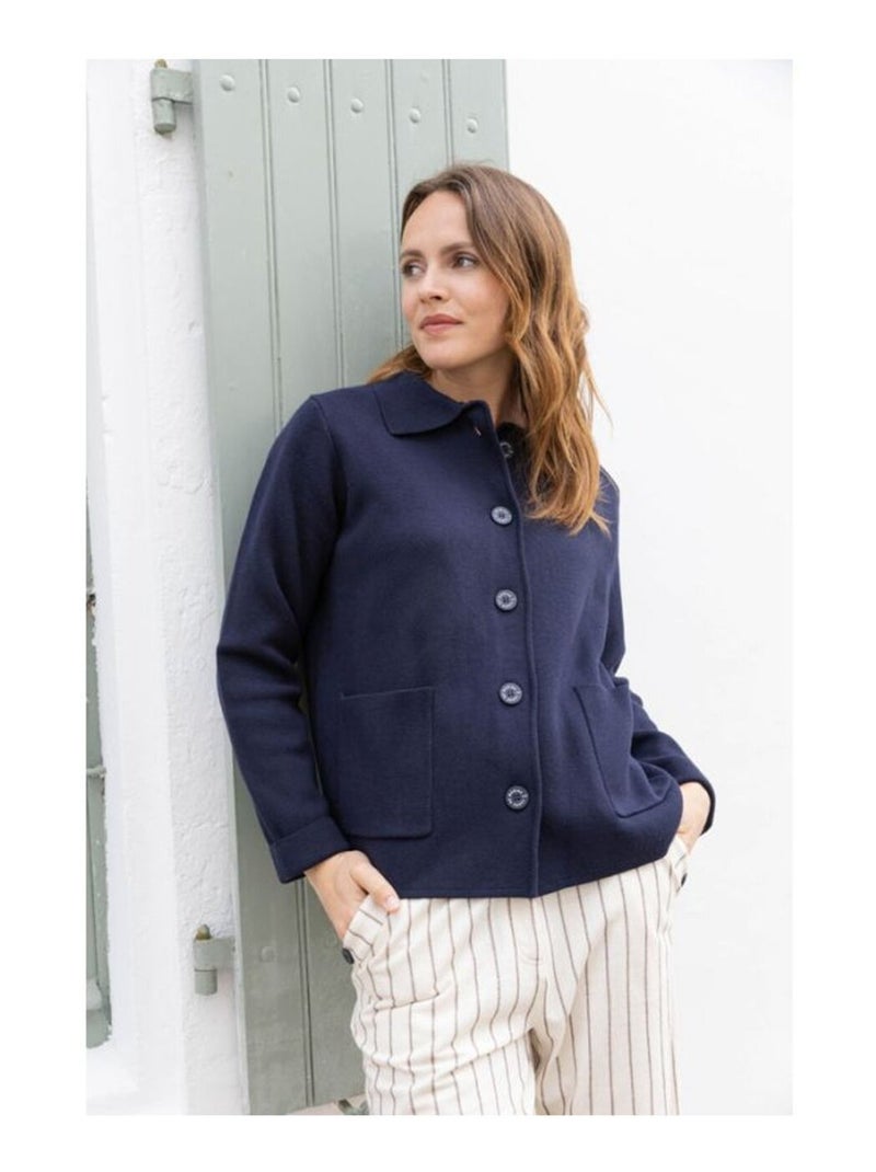 Gilet - Terre de Marins - Bleu marine - Femme - 52.00€ - Kiabi