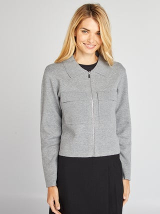Pull gilet femme : découvrez nos modèles - Kiabi