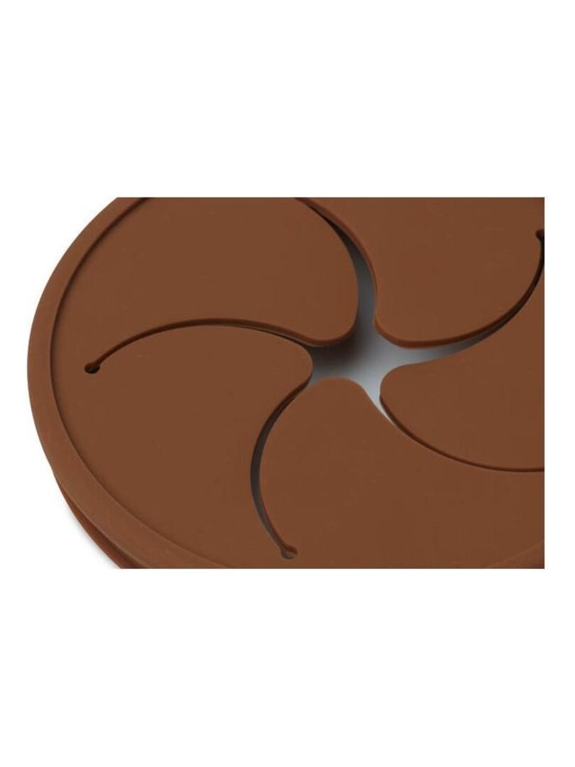 Gobelet à goûter avec couvercle Silicone - Marron - Kiabi - 14.99€